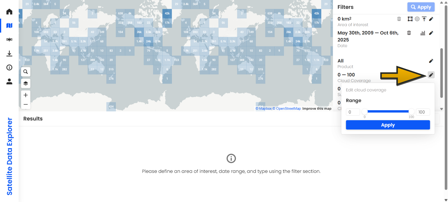 Satellite Data Explorer